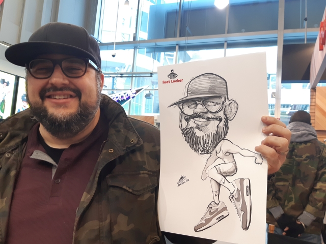 ORDER A STUDIO CARICATURE CONTACT US